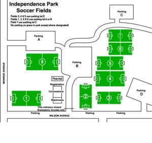 Soccer Field Map